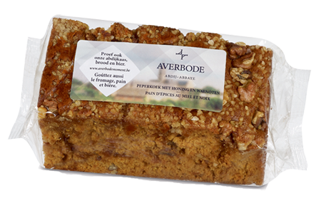 Averbode peperkoek met honing en walnoten 400 g - Vondelmolen