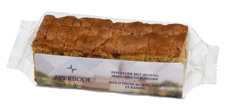 Averbode toast met honing, walnoten en rozijnen 150 g - Vondelmolen